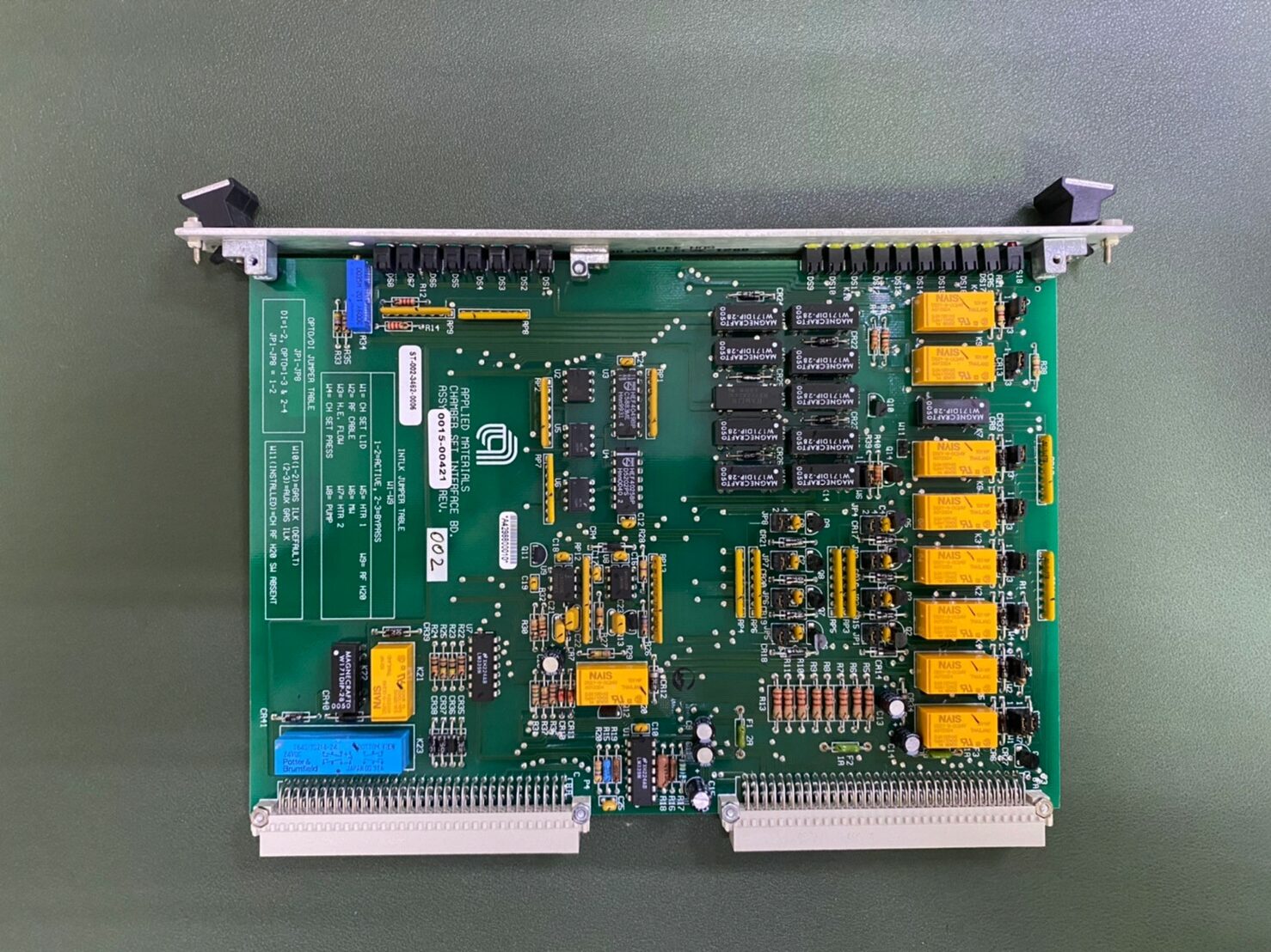 CHAMBER SET INTERFACE BOARD - 鴻蘭科技有限公司